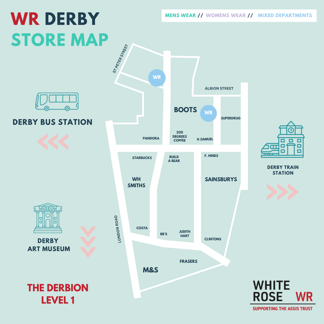Derby Store Map